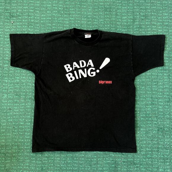 HBO | Shirts | Vintage Y2k 9s Bada Bing The Sopranos Official T Shirt ...